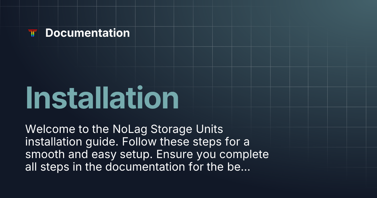 Installation | Documentation